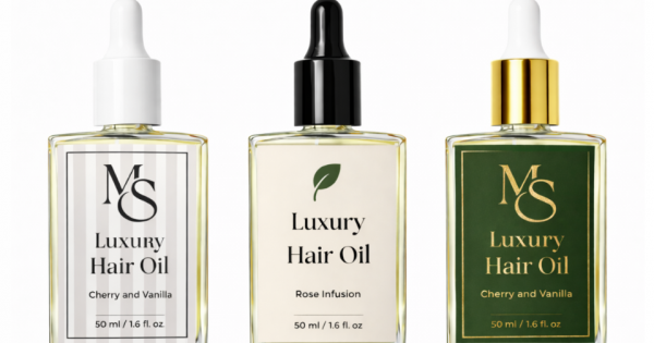 Private Label Hair Oil Kit - 200 Units Custom 50ml Square Bottles ...