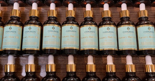 Private Label Hair Oil Kit - 50 Units Custom 50ml Square Bottles ...